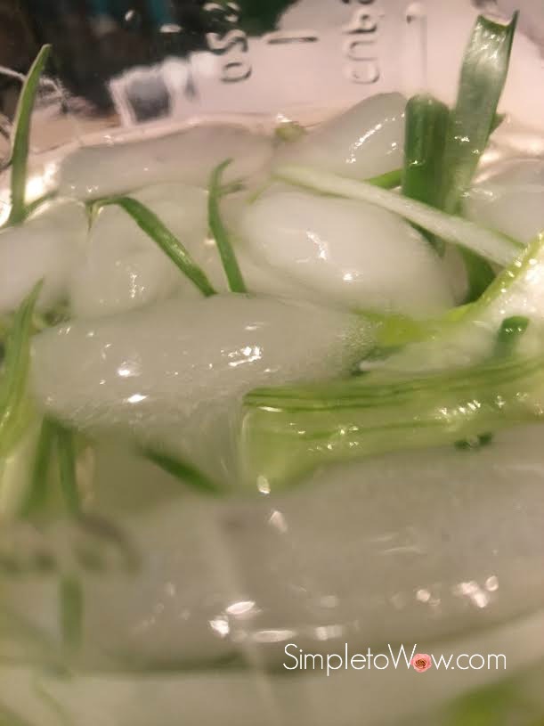 Scallion Confetti Curls: A Simple Garnish | simple to wow