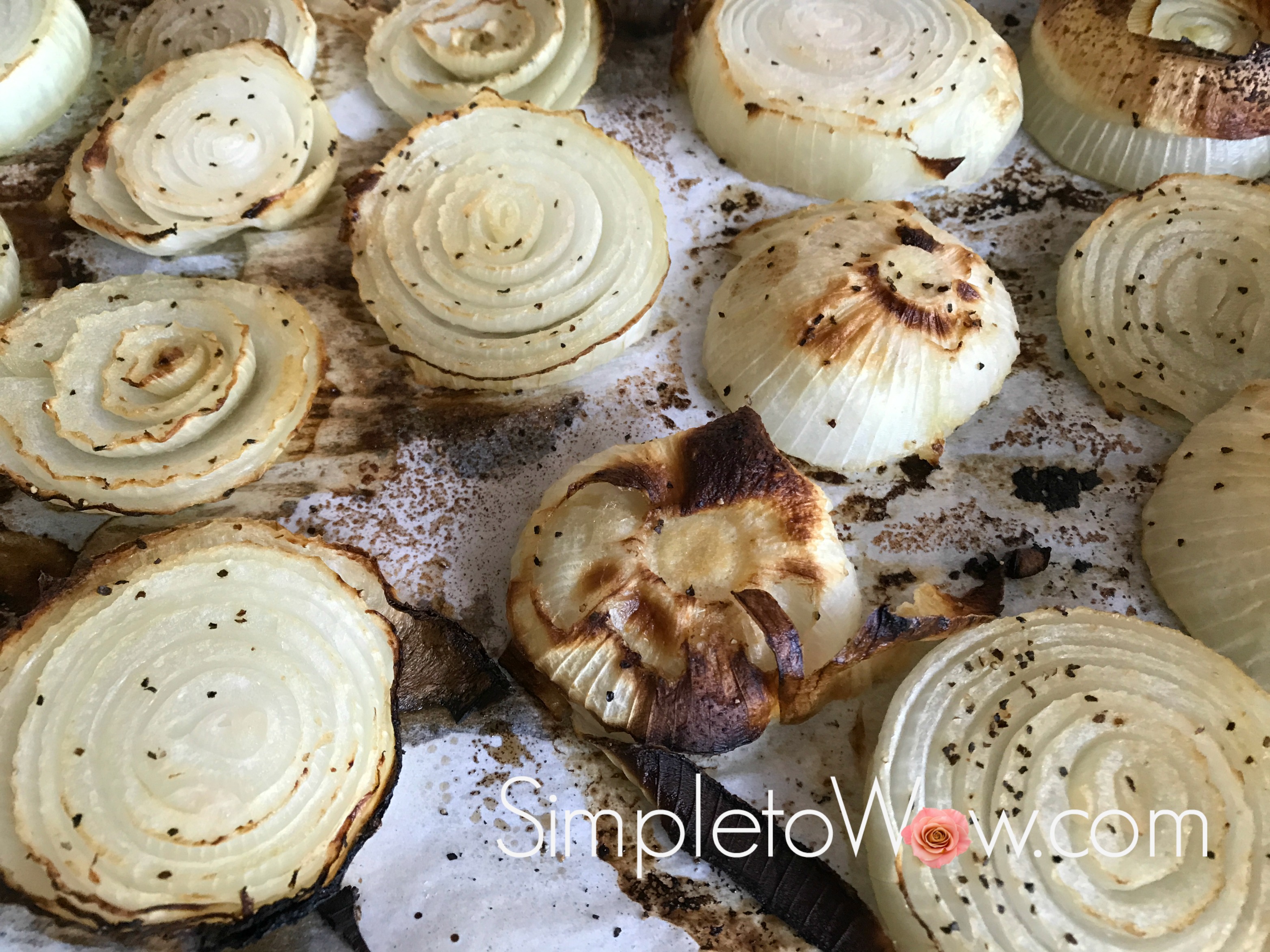 Simple Superstar Roasted Onions | simple to wow